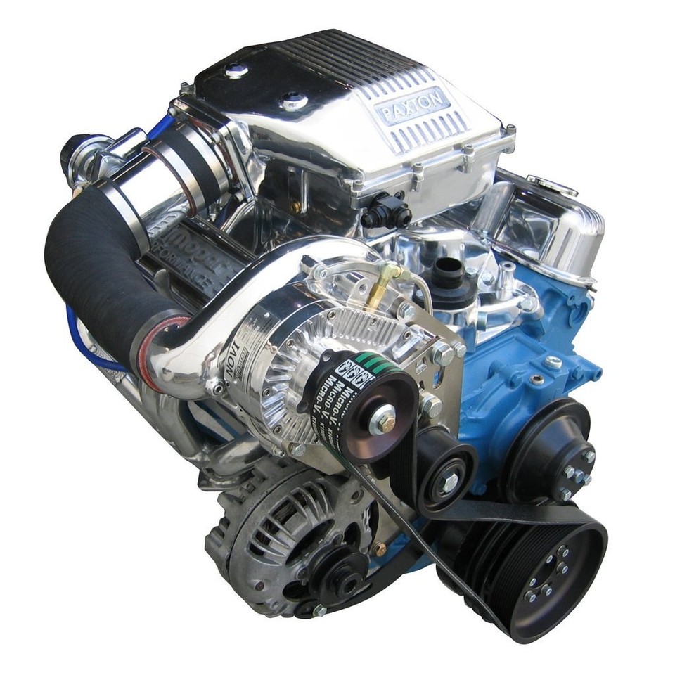Paxton Mopar Small Block 340 V8 Carbureted NOVI 1200 Supercharger No ...