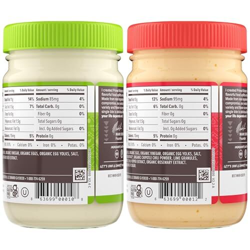 Mayo made with Avocado Oil and Cage-Free Eggs Variety Pack, Original ...