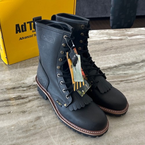 NIB Ad Tec Wildfire Classic Fireman Boot, Style 1964, Black, Men's Size ...