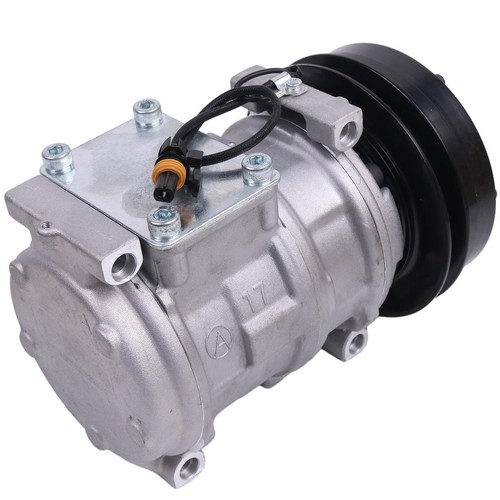 10PA17C A/C Compressor RE52454 for John Deere 300D 310E 410D 410E 710D ...