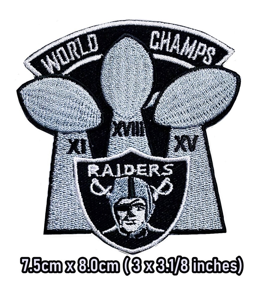 Oakland RAIDERS🏈🏈 Football Patches Iron,Sew(Select options) Thai by ...