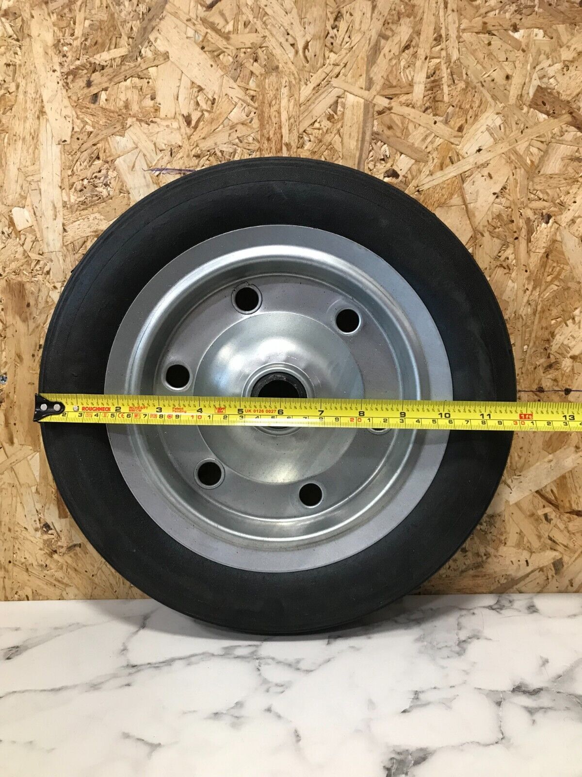 Solid Punctureless Replacement Tyres/ Axles Available/ Trolley ...