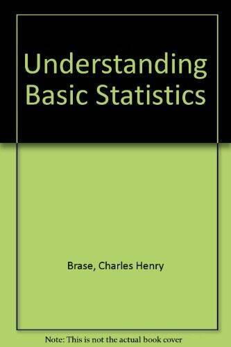 Understanding Basic Statistics Study and Solutions Guide: Second ...
