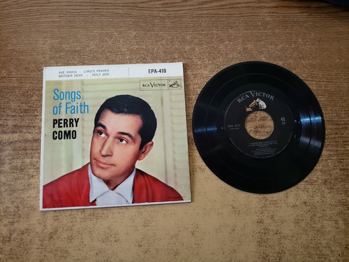 1950S MINT-EXC Perry Como – Songs Of Faith EPA410 45 | eBay