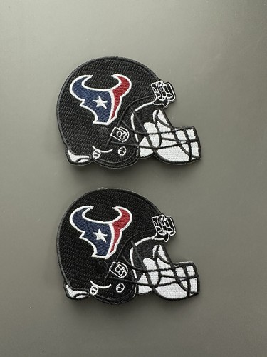 Houston Texans NFL Football Embroidered Iron/sew On Patch Lot Of 2 New ...