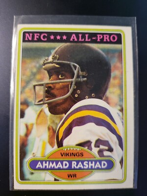 1980 Topps Ahmad Rashad card #467. | eBay