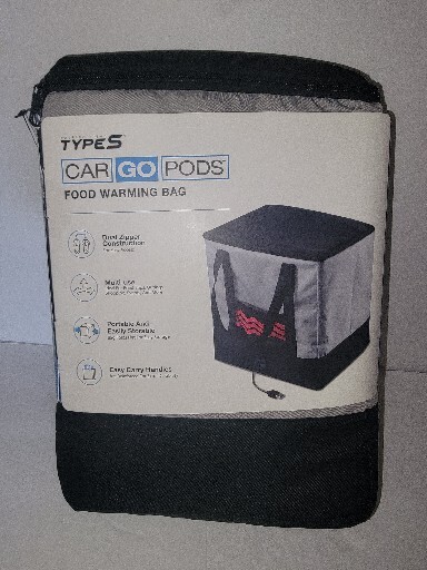 Car Go Pods USB Travel Portable Foldable Food Warming Bag Lunch Box ...