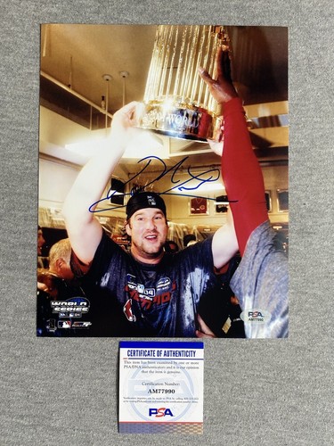 BOSTON RED SOX DEREK LOWE SIGNED 8x10 WORLD SERIES CHAMPS PHOTO 2004 ...