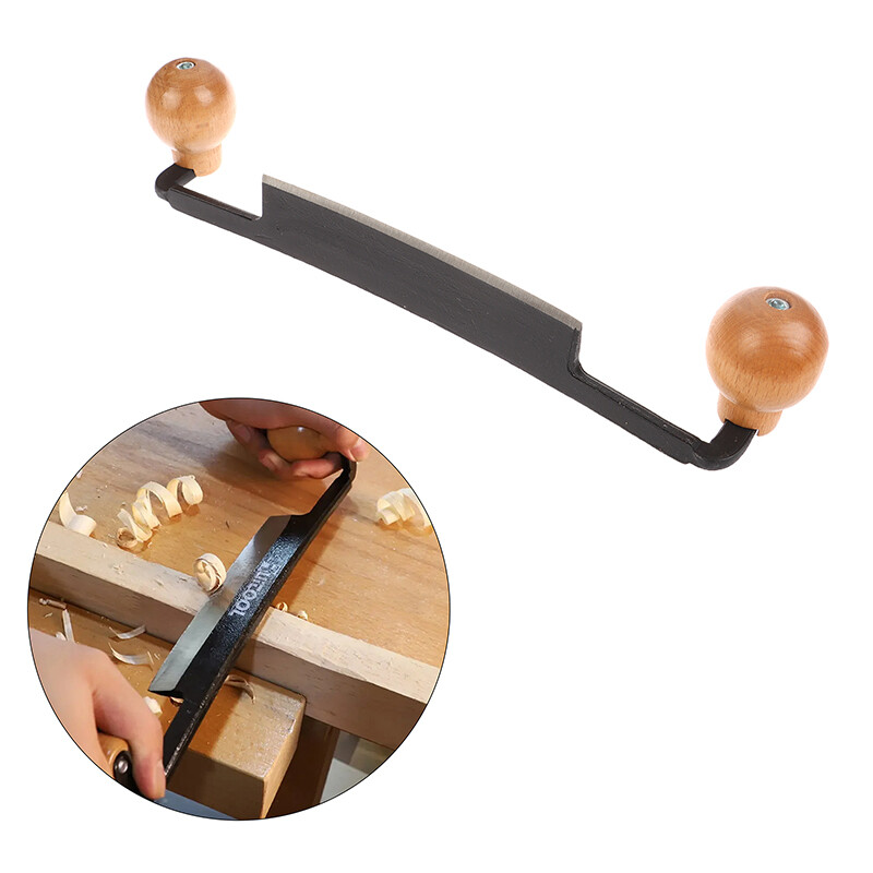 Straight Shave Knife Wooden Handle Pull Knife Woodworking Debarking ...