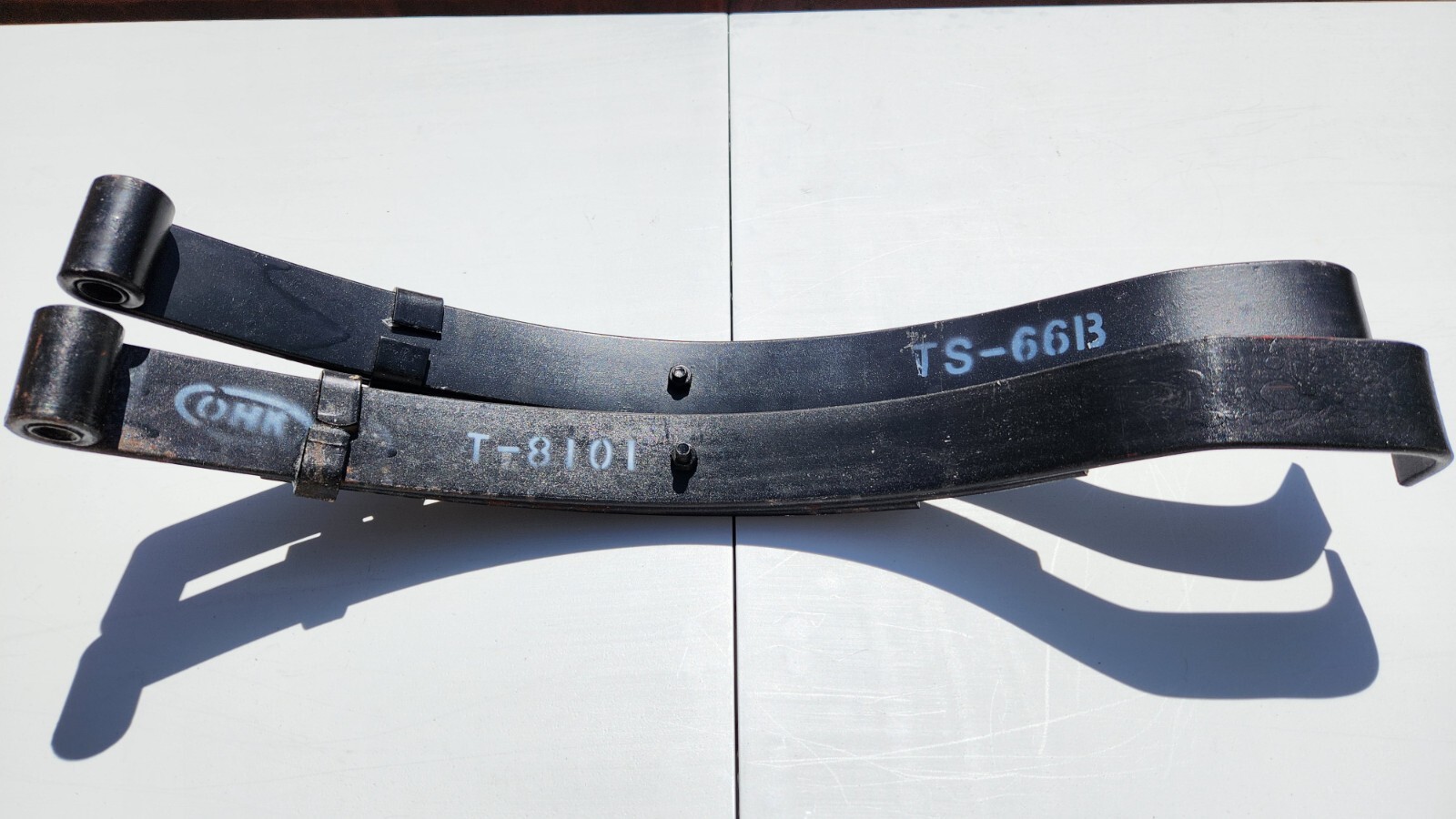 Long Chih Trailer OEM 3 leaf slipper spring | eBay