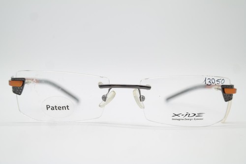 Glasses X-IDE LINKOS Black Bronze Rimless Eyeglasses Frame New | eBay