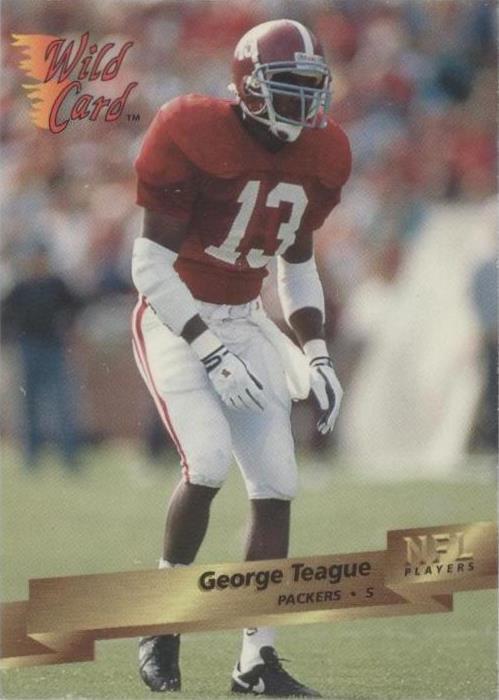 1993 Wild Card - George Teague #139 (RC) for sale online | eBay