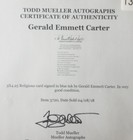 RARE! “Archbishop of Toronto" Gerald Emmett Carter Hand Signed 3X4 Card ...