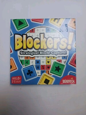 Blockers Strategic Block Capture Game Brairpatch Open Box | eBay