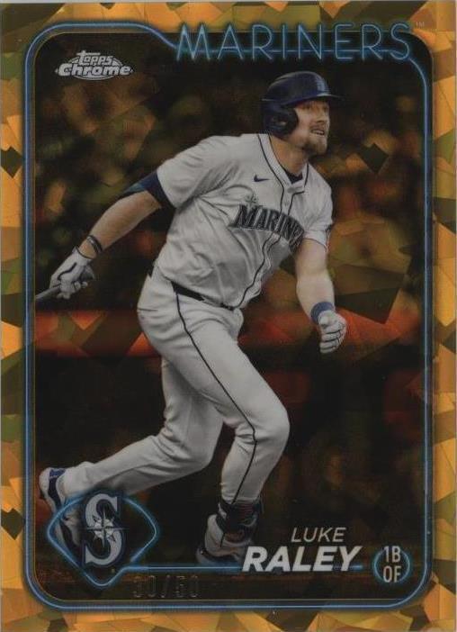 2024 Topps Chrome Update Series Sapphire Edition - Luke Raley #USCS260 ...