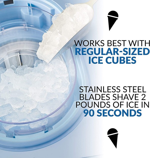 Nostalgia SCC200 Tall Snow Cone Cart with Wheels for Easy Mobility – Blue for sale online | eBay