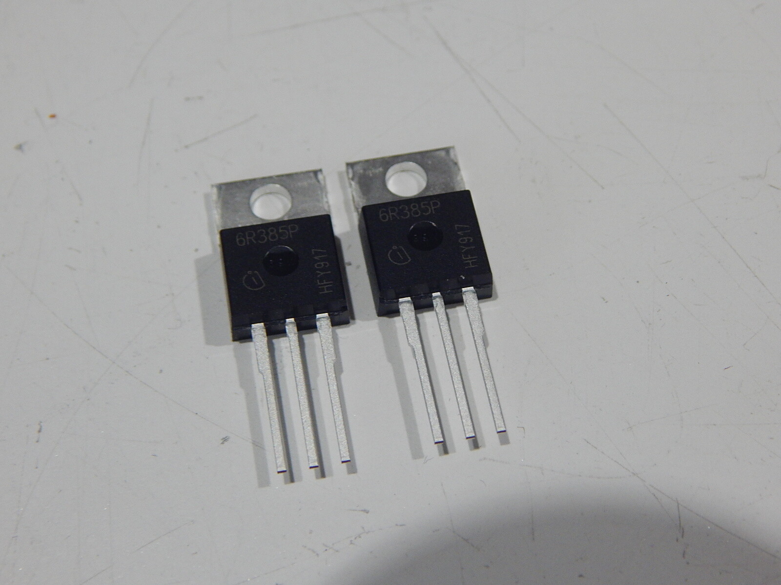 INFINEON 6R385P TO-220 TRANSISTOR - LOT OF 2 TRANSISTORS - USA FAST ...