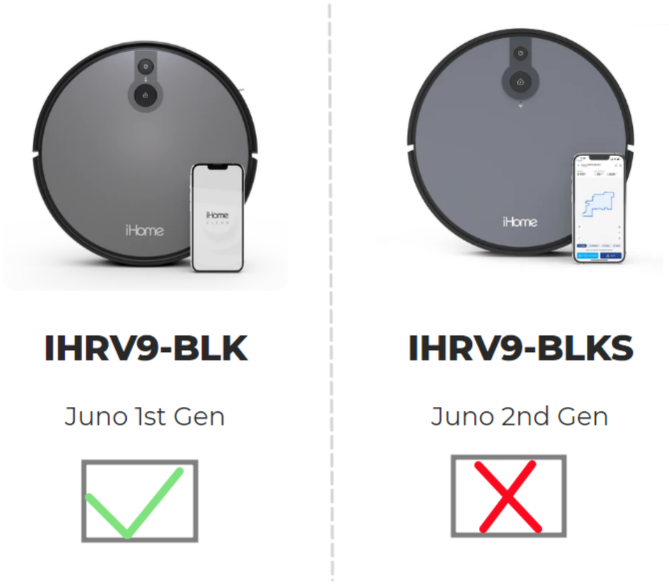 New Battery For iHome AutoVac Juno (1st Gen Only) iHRV9-BLK Robot Vacuum Cleaner | eBay