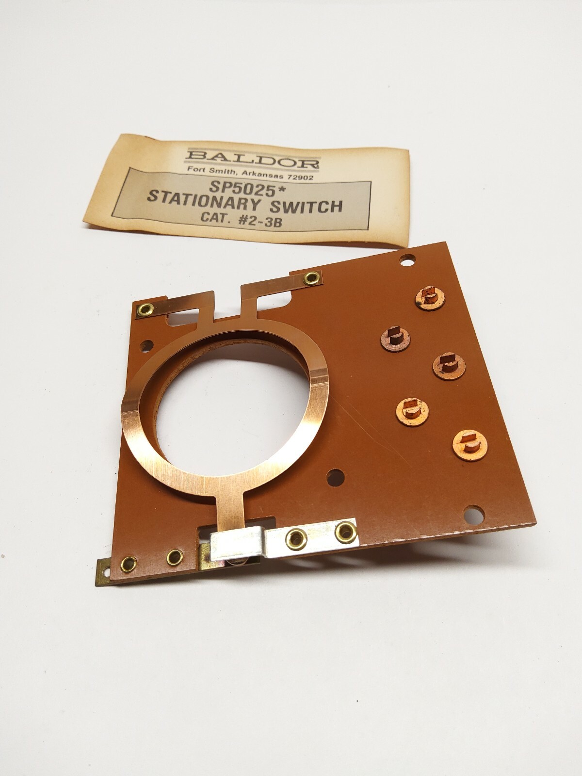 BALDOR SP5025 STATIONARY SWITCH (NOS) | eBay