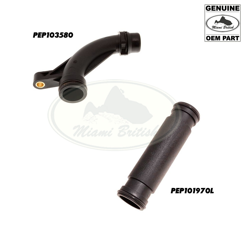LAND ROVER THERMOSTAT PIPE HOSE SET FREELANDER 02-05 PEP103580 ...