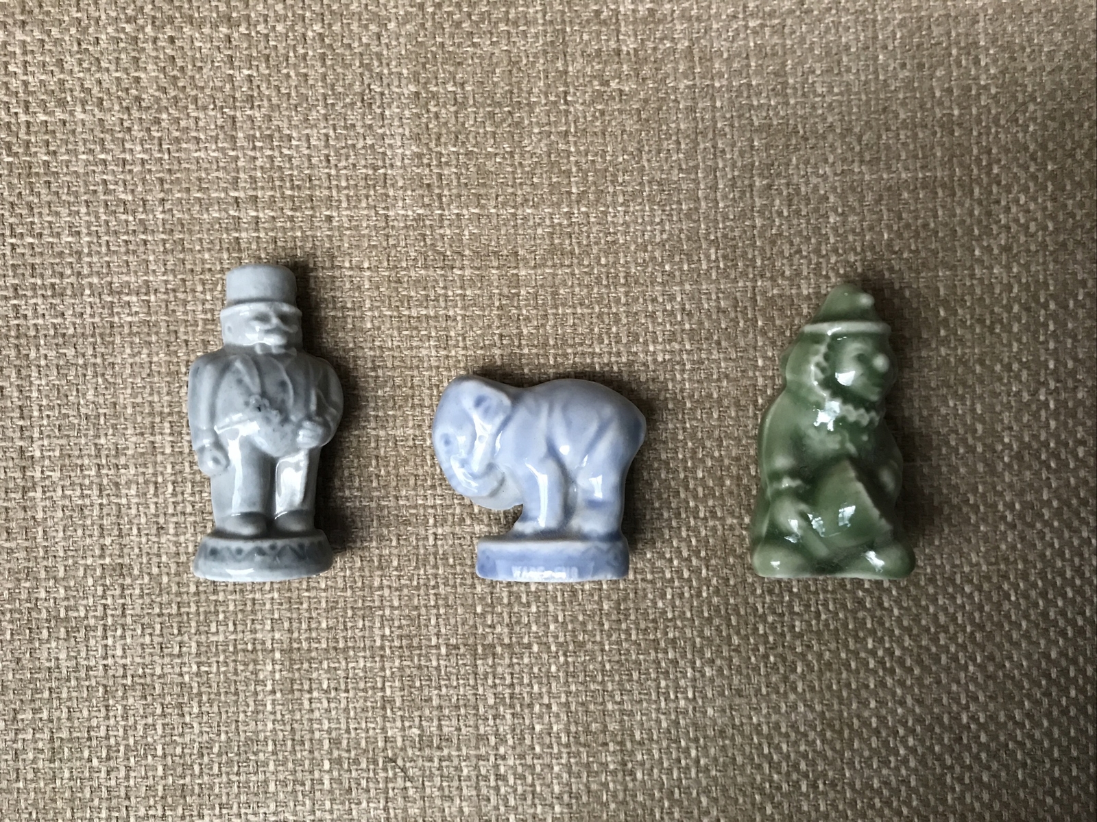 Wade Red Rose Tea Circus Figurines Set of 3 Ringmaster Clown Elephant ...