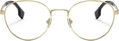 Versace VE 1279 1002 51mm Gold Metal Round Eyeglasses | eBay