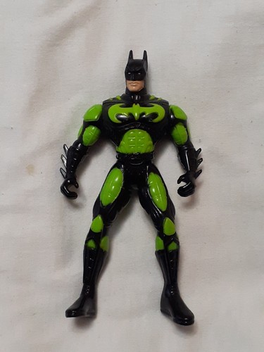 Kenner 1997 DC Batman and Robin Series NEON Green Batman Figure GREAT ...