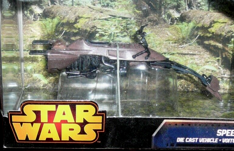 STAR WARS Die Cast Vehicle Endor Speeder Bike Disney Store NIB | eBay
