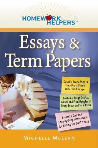 Homework Helpers Ser.: Homework Helpers: Essays and Term Papers by ...