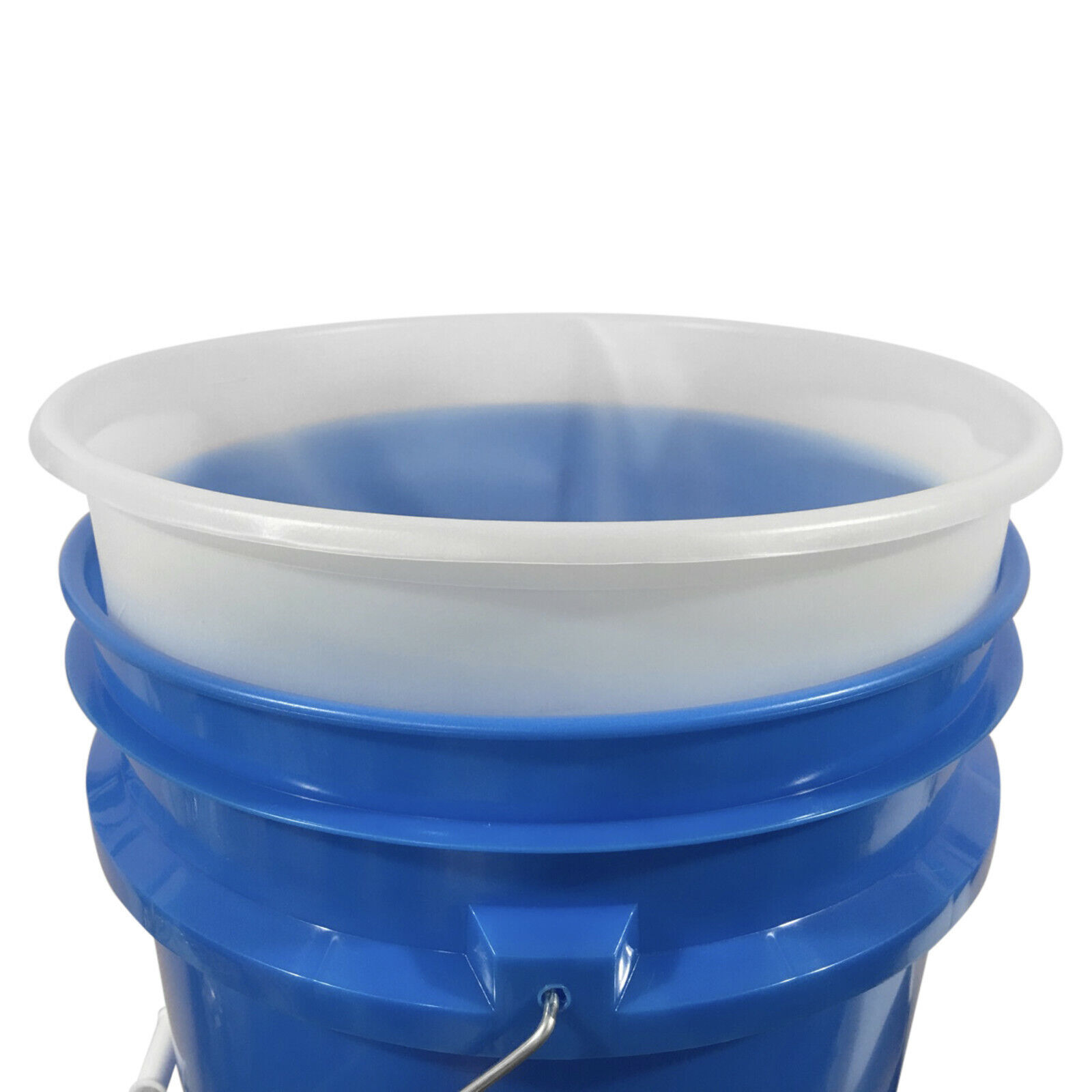 10-100 Plastic Pail Liner Insert for 5-Gal Bucket Container HDPE 15 mil ...