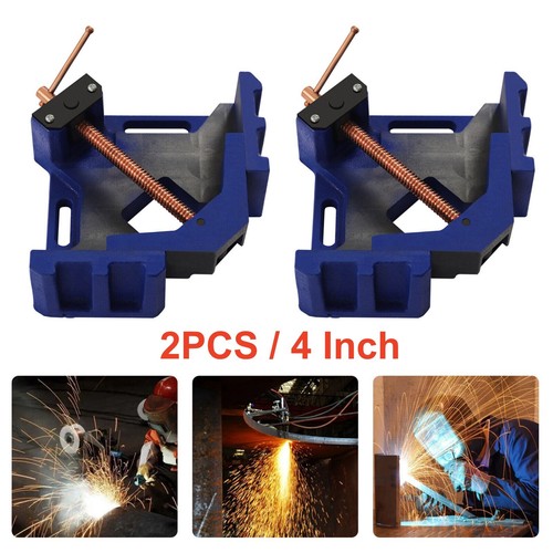 2 Pcs 4 90 Degree Right Angle Corner Clamps Woodworking Welding ...