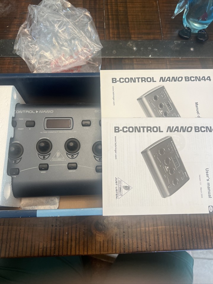 Behringer B-Control Nano BCN44 Rotary MIDI Controller Control Surface ...