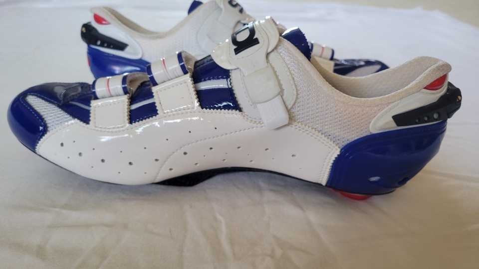 SiDi Genius 6.6 SP Carbon Vent sole White/Blue Sz 47 EU / 12 US | eBay