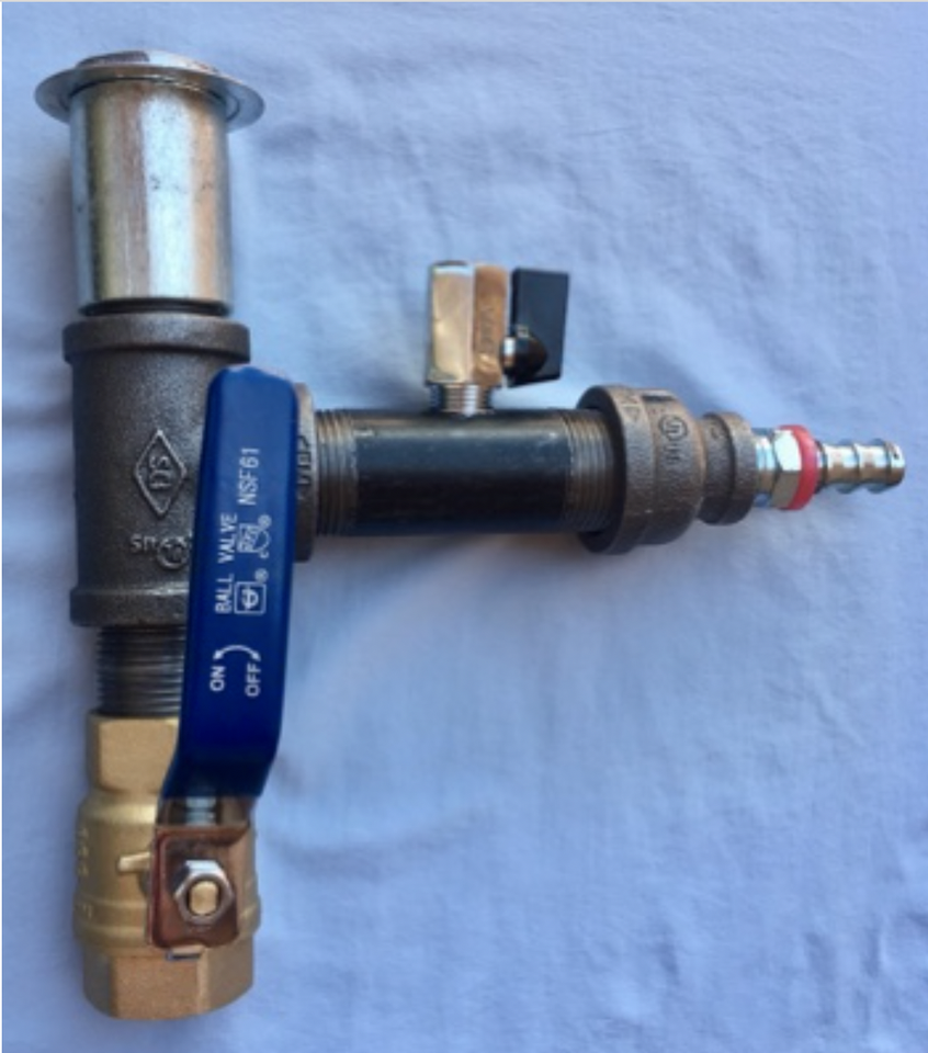 Sand Blast Cabinet Metering Valve Harbor Freight +Media Drain Valve ...