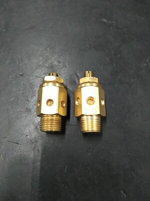 (2) 9834K41 Brass Flow Control Muffler 1/8 NPT 300PSI | eBay