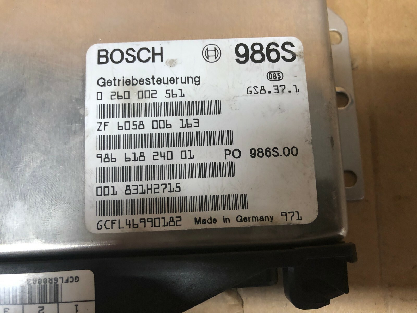 PORSCHE BOXSTER S 986 OEM 97-04 TRANSMISSION GEAR COMPUTER CONTROL ...