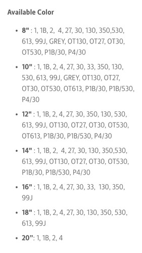 New Model Model Remy Pose Human Hair Weave Extensions Yaky 10" Color ...