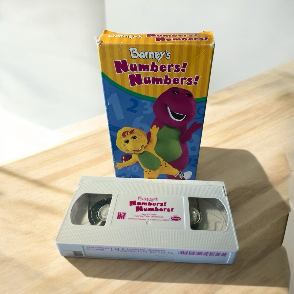 Barney’s Numbers! Numbers! 2004 VHS | eBay
