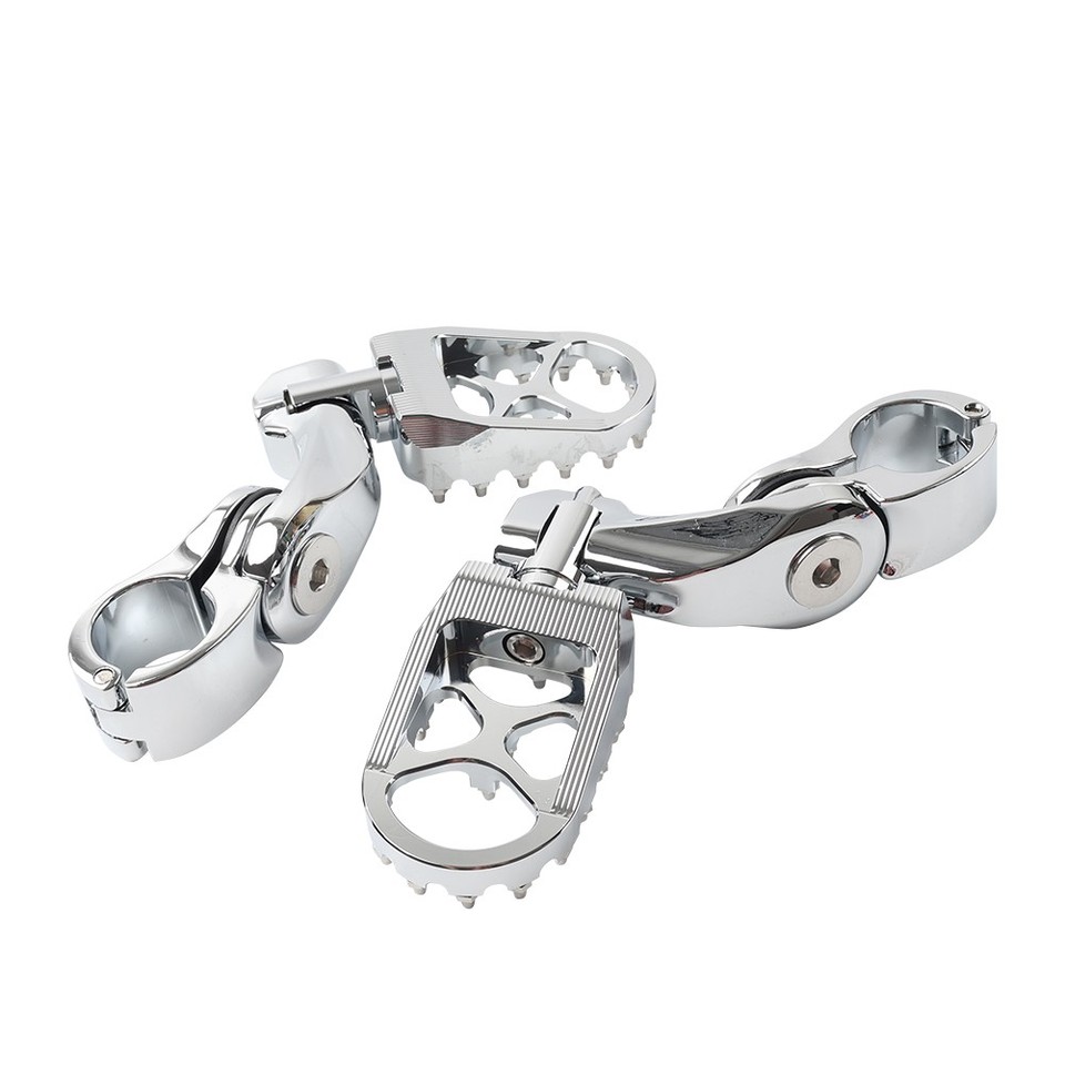 Motorrad Autobahn Fußrasten Pedale Für Harley Touring 1 25'' Crash Bar ...