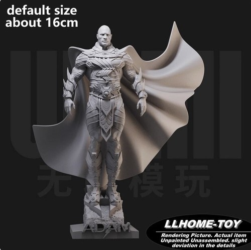Anime Black Adam Strong muscles Resin 3D Print GK Figure DIY Model ...