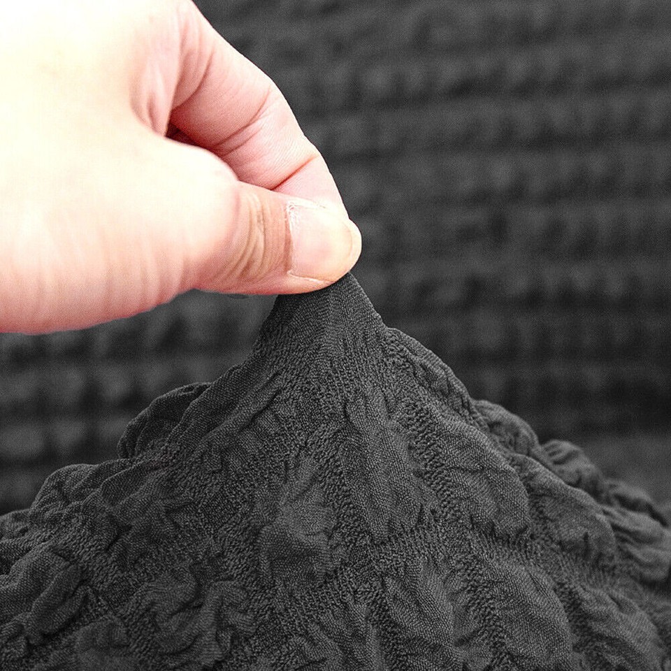 Bubble Lattice Slipcovers Stretch High Back Dining Room Chair Covers ...