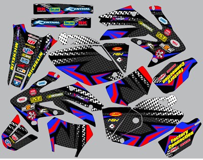 Graphic Kit for 2004-2016 Honda CRF250X CRF 250X Decals logo sticker | eBay