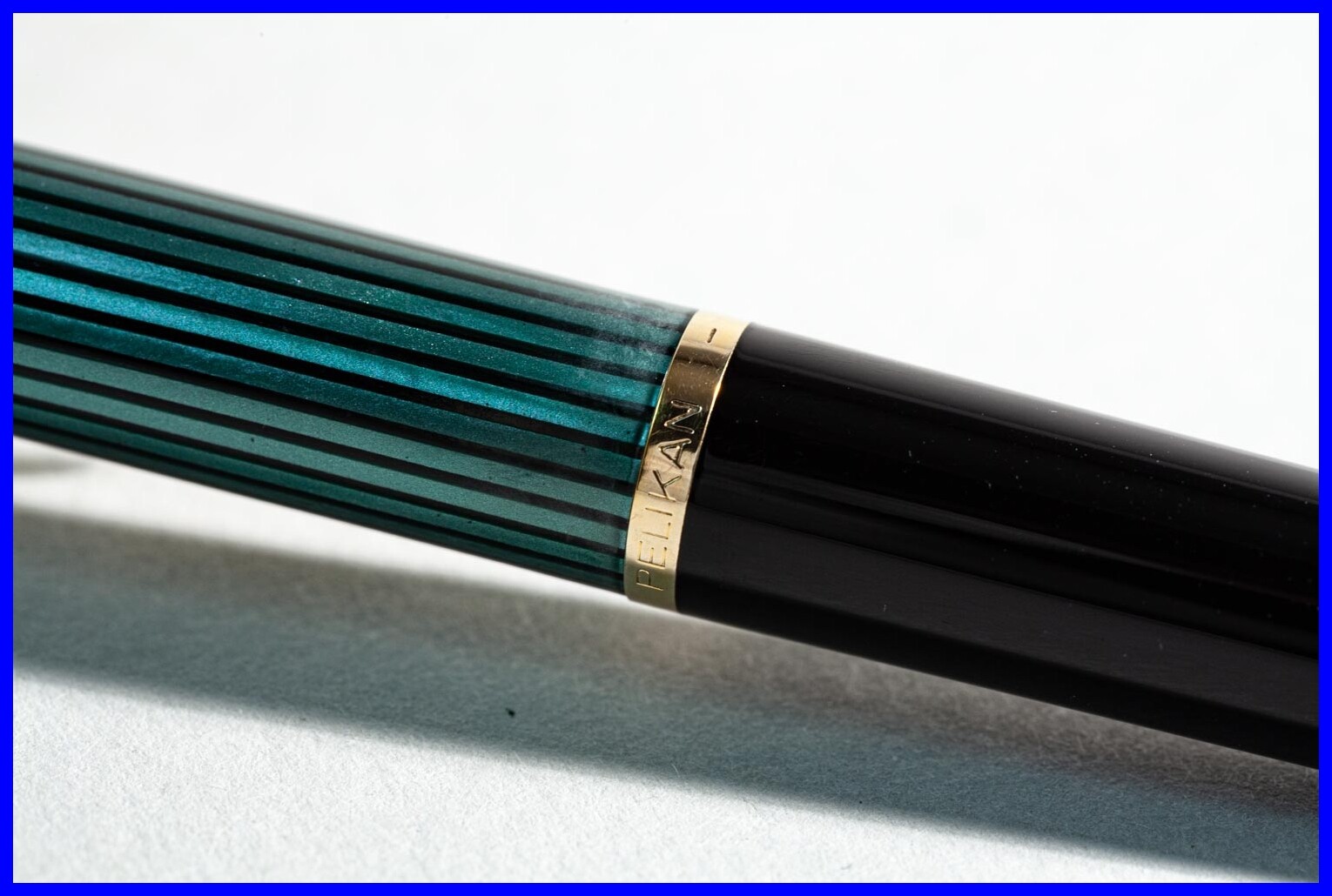 PELIKAN ballpoint pen K400, Souverän Serie - Green & Black - W.Germany ...