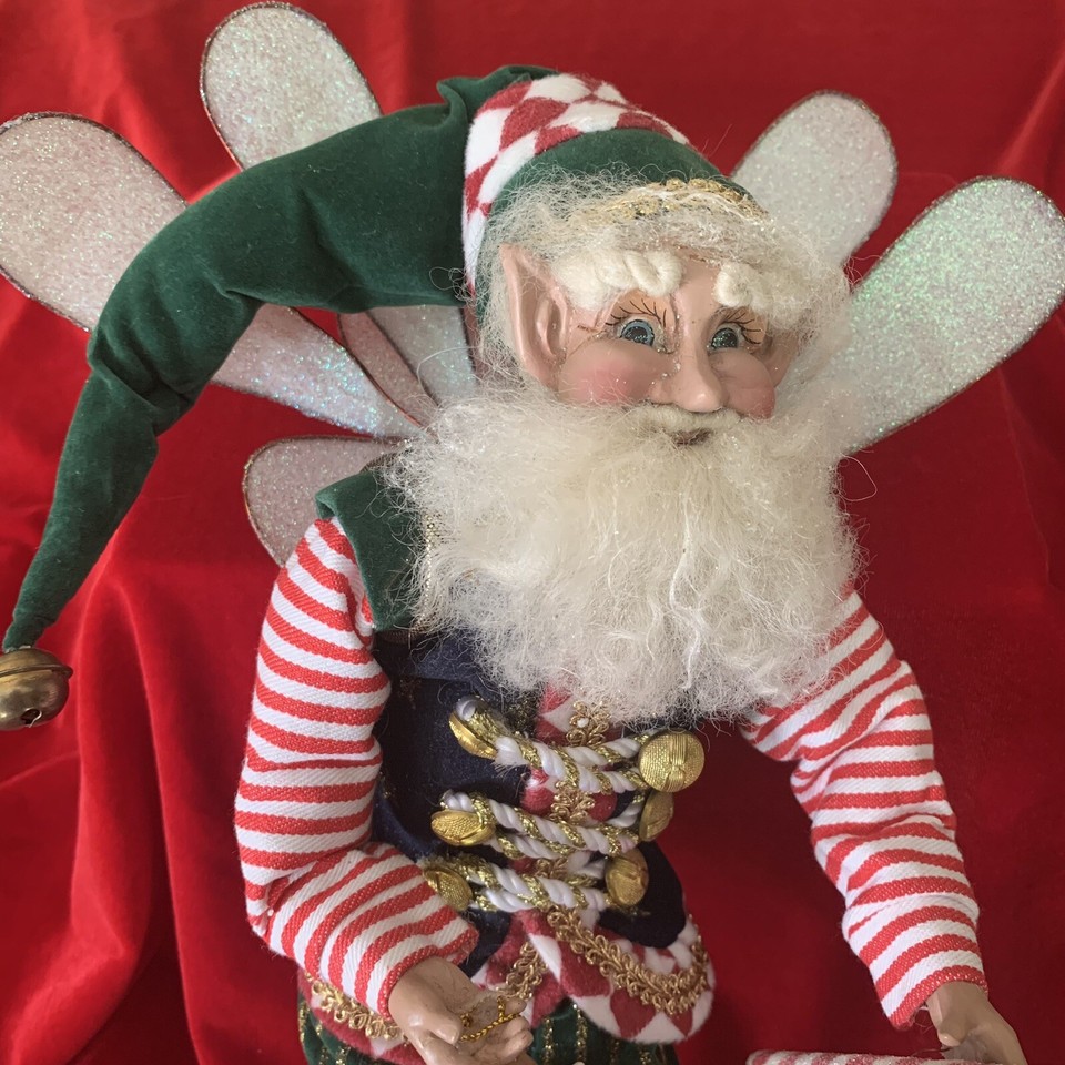 Mark Roberts Retired Limited Edition "Candy Cane Fairy” Medium | eBay