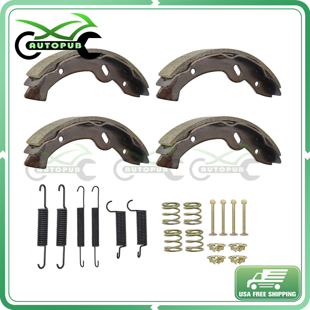 Golf Cart Brake Shoes & Spring Kit for EZGO TXT Medalist 1997-up,27943 ...