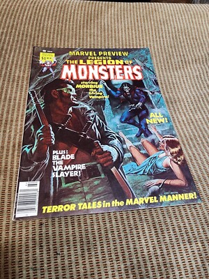 Marvel Preview #8 (1976) Blade, Morbius & Legion of Monsters! Marvel ...