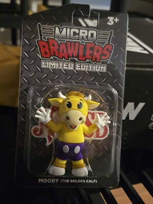 Mooby (THE Golden Calf) Micro Brawler NEW PRO WRESTLING TEES | eBay