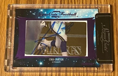 Cris Carter 2012 Tristar Signa Cuts Autograph Auto #1/1 - Minnesota ...