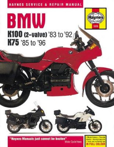 BMW K100 (2-Valve) '83 to '92 K75 '85 to '96 by Haynes Publishing ...