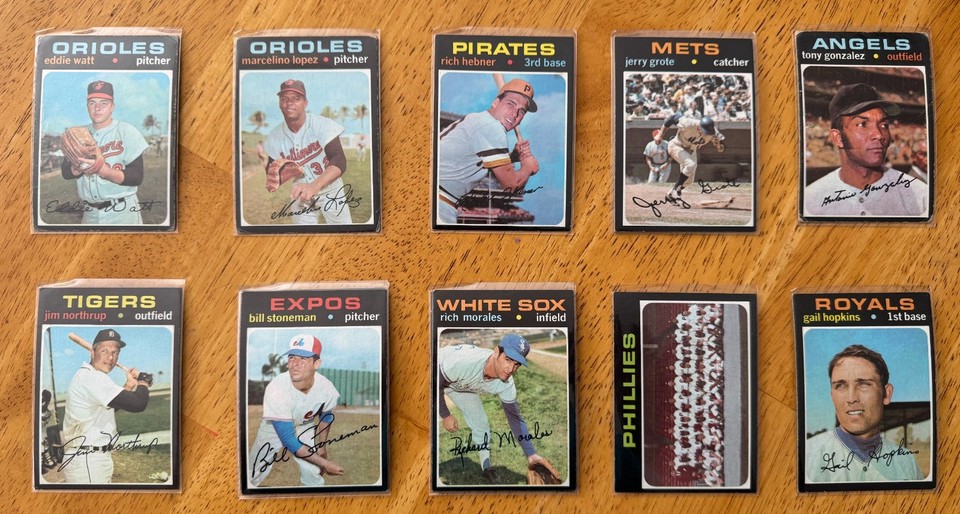 1971 Topps ⚾️Baseball⚾️ - You Pick to Complete Your Set - Cards #120 ...